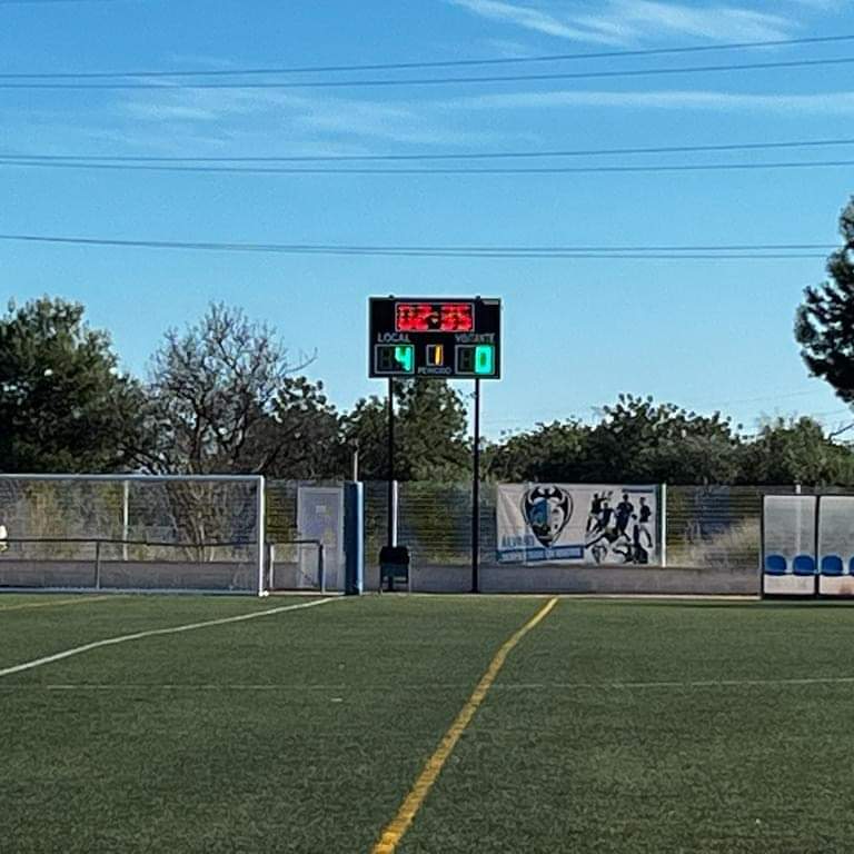 NUEVO MARCADOR EN EL CAMPO DE FÚTBOL – AISAB